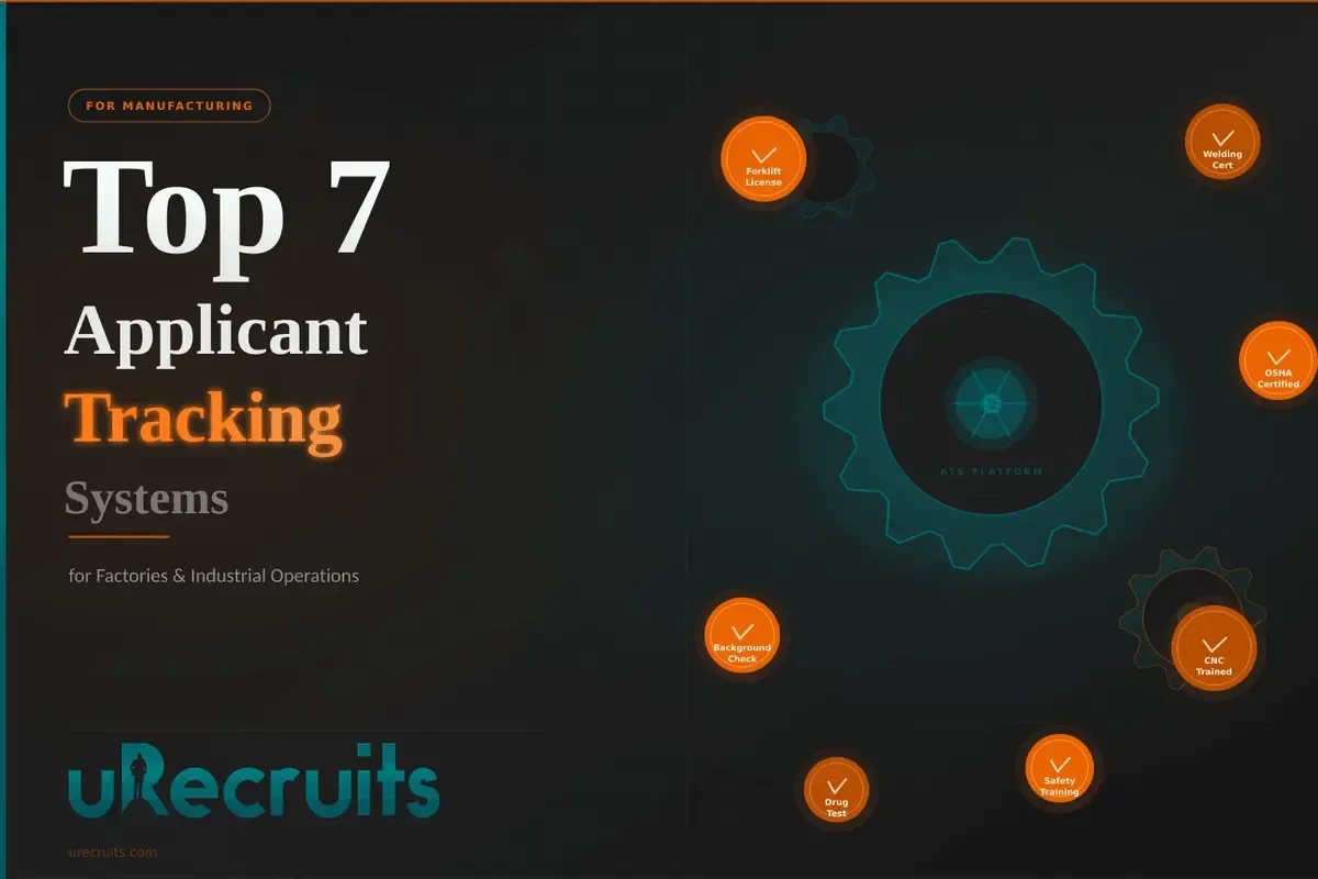 Top 7 Applicant Tracking System for Manufacturing in 2026